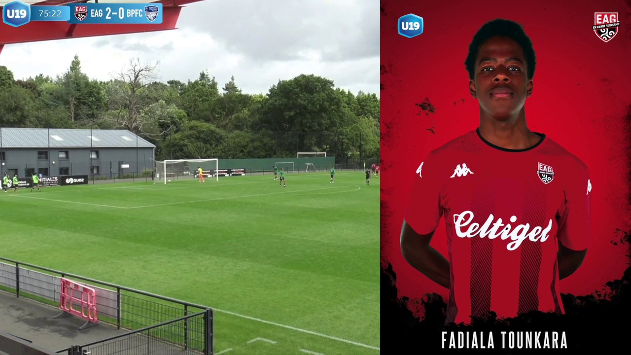 Fadiala TOUNKARA - J1 - U19 N.- EAG-Bergerac 3-0 - Vidéo Dailymotion