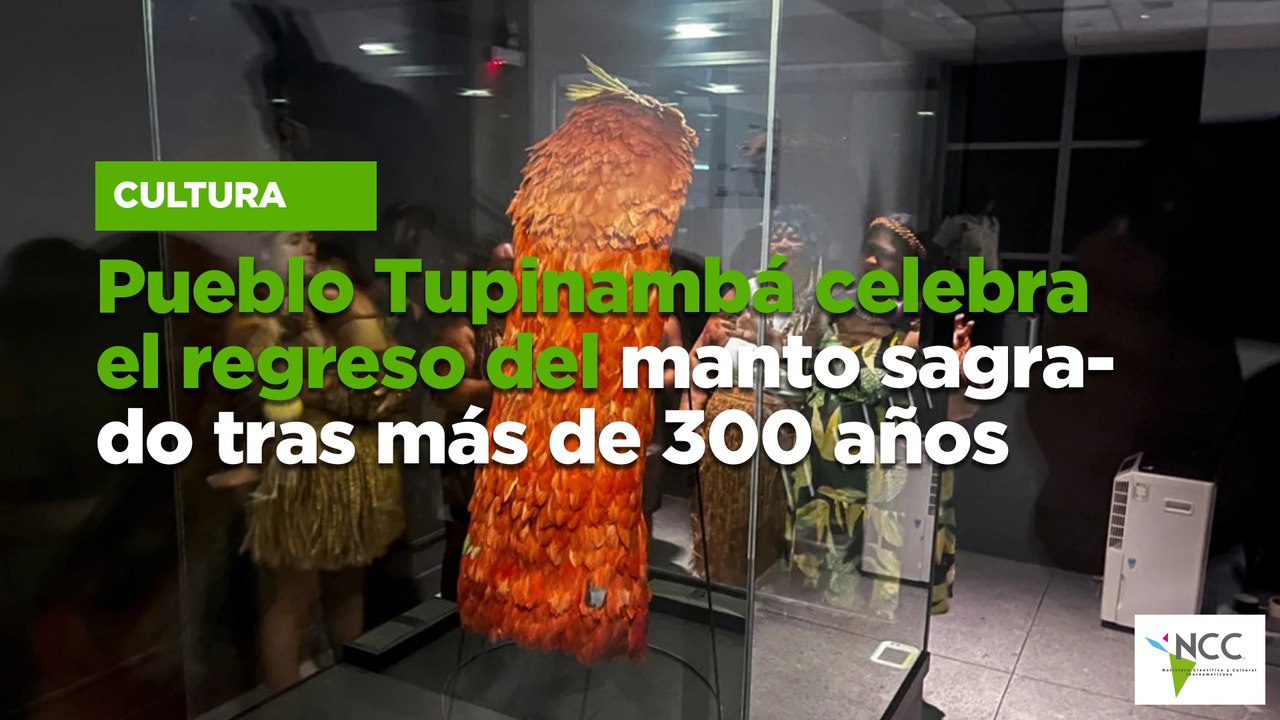 Pueblo Tupinambá celebra el regreso del manto sagrado tras más de 300 años - Vídeo Dailymotion
