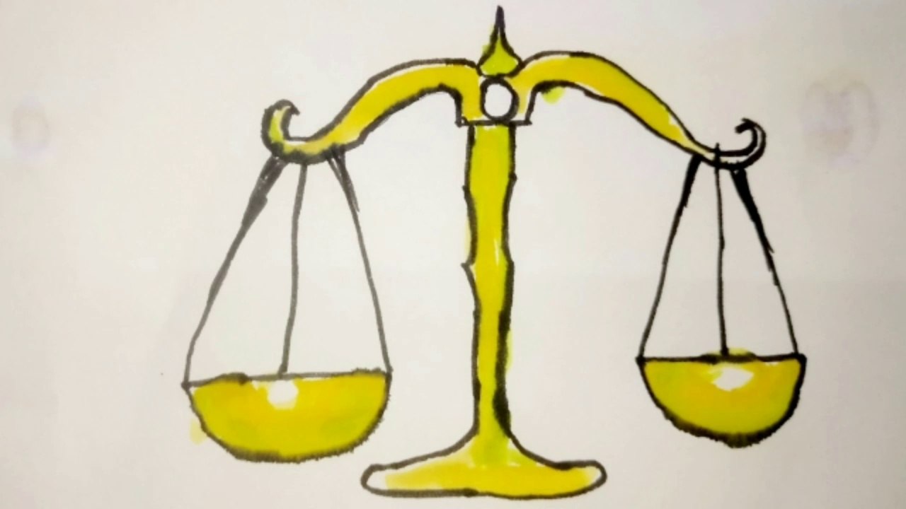 How to draw Balance scale step by step - video Dailymotion
