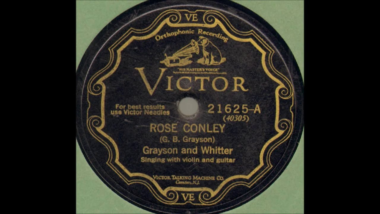 Grayson & Whitter - Rose Conley (1927) - Vídeo Dailymotion