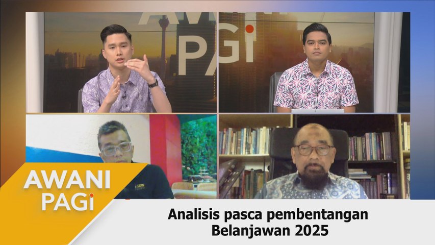 AWANI Pagi: Analisis pasca pembentangan Belanjawan 2025 | Astro Awani