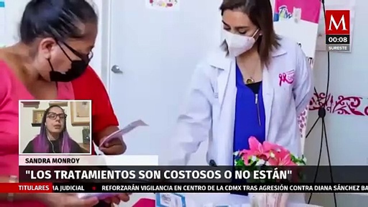 Día internacional contra el cáncer de mama: Sandra Monroy - Vídeo ...