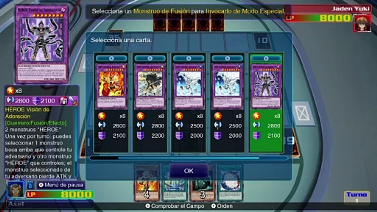 Yu-Gi-Oh! Link Evolution LINUX Español - VS Jaden - De un hilo #vrains #arcv RJ ANDA - Vídeo ...