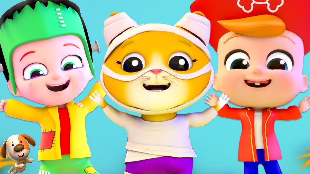 Count 5 with Five Little Monsters + More Halloween Songs for Kids ...