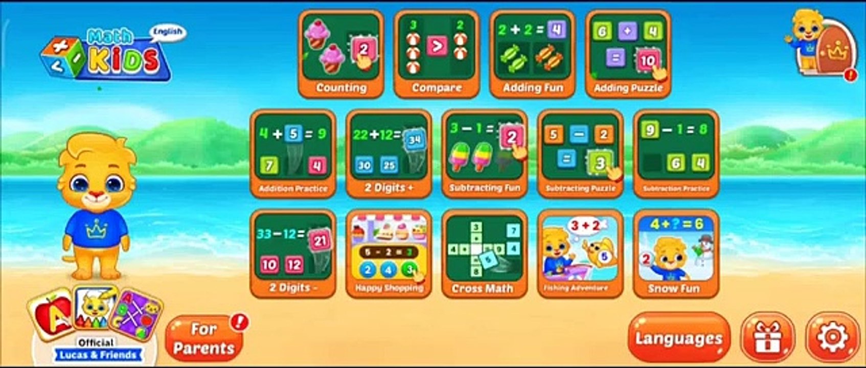 Lucas and Friends Kids Math - Counting & Compare Part 1 - #maths # ...