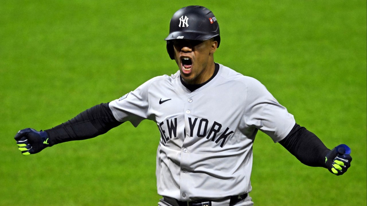 Soto's 3-Run Homer Sends Yankees to the World Series - video Dailymotion