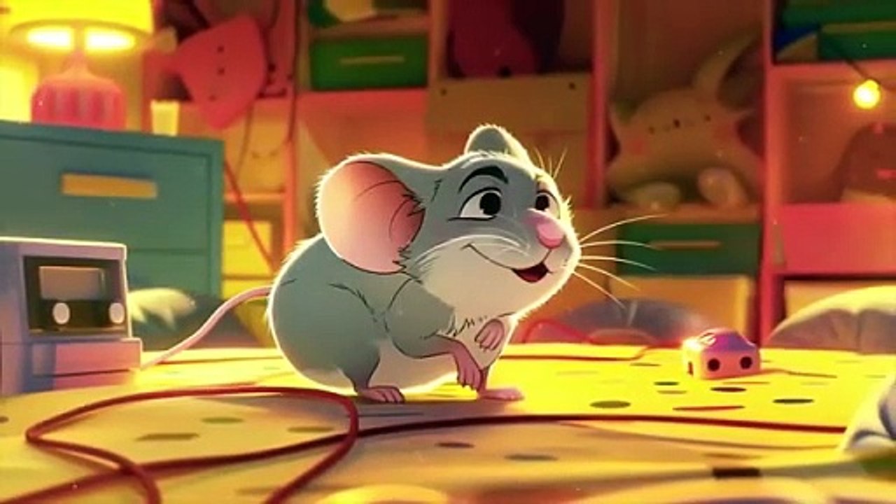 Milo the Sleepy Mouse Calming Bedtime Story for Kids with Relaxing ...