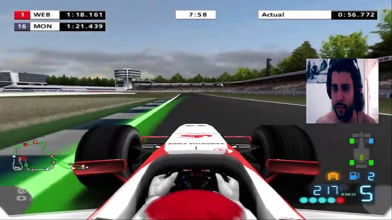 F1 2006 (PS2) CAMPEONATO MUNDIAL COM YUDI IDE (SUPER AGURI) #formula1 # ...
