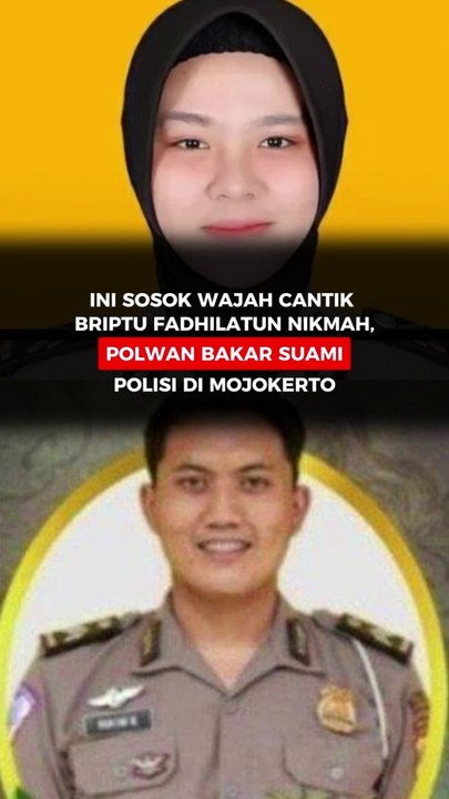 Ini Sosok Wajah Cantik Briptu Fadhilatun Nikmah, Polwan Bakar Suami ...