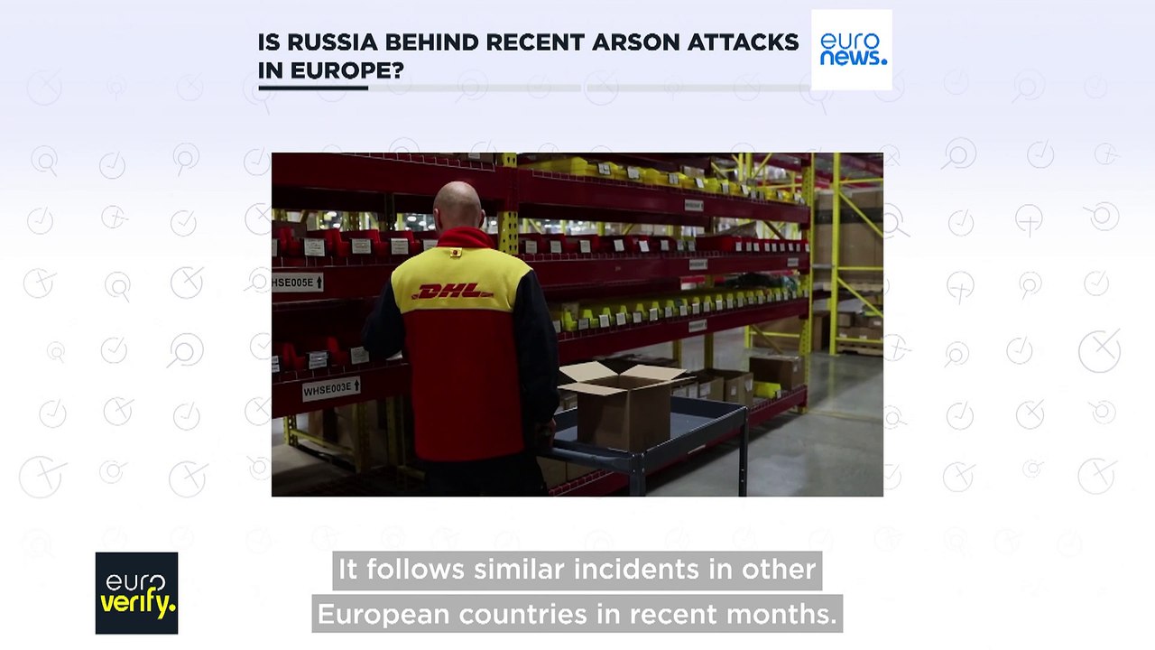 Is Russia behind recent arson attacks in Europe? - video Dailymotion