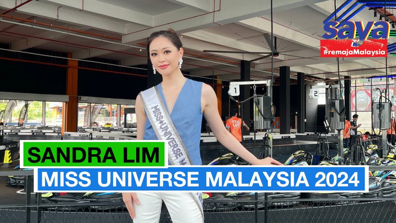 Miss Universe Malaysia, Sandra Lim Lasak Bawa Go-Kart Demi Kanak-Kanak ...