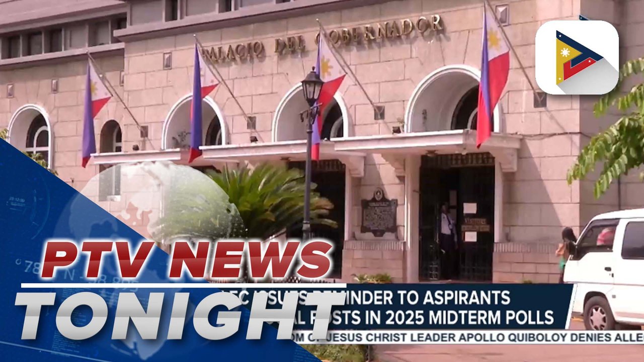 COMELEC issues reminder to aspirants for national, local posts in 2025 ...