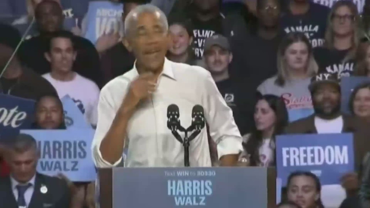 Obama steals the show: former President raps Eminem's 'Lose Yourself ...