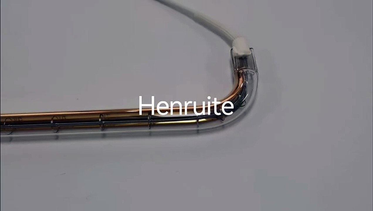 U shape 2500w infrared halogen short wave emitter IR halogen heater ...