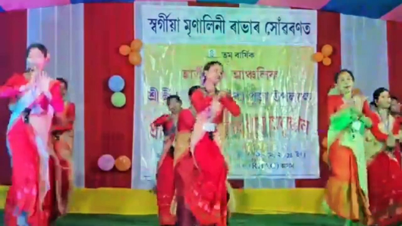 Bohagote + Baa Rib Rib ___ Mix Song Group Cover Dance 2024____Assamese ...