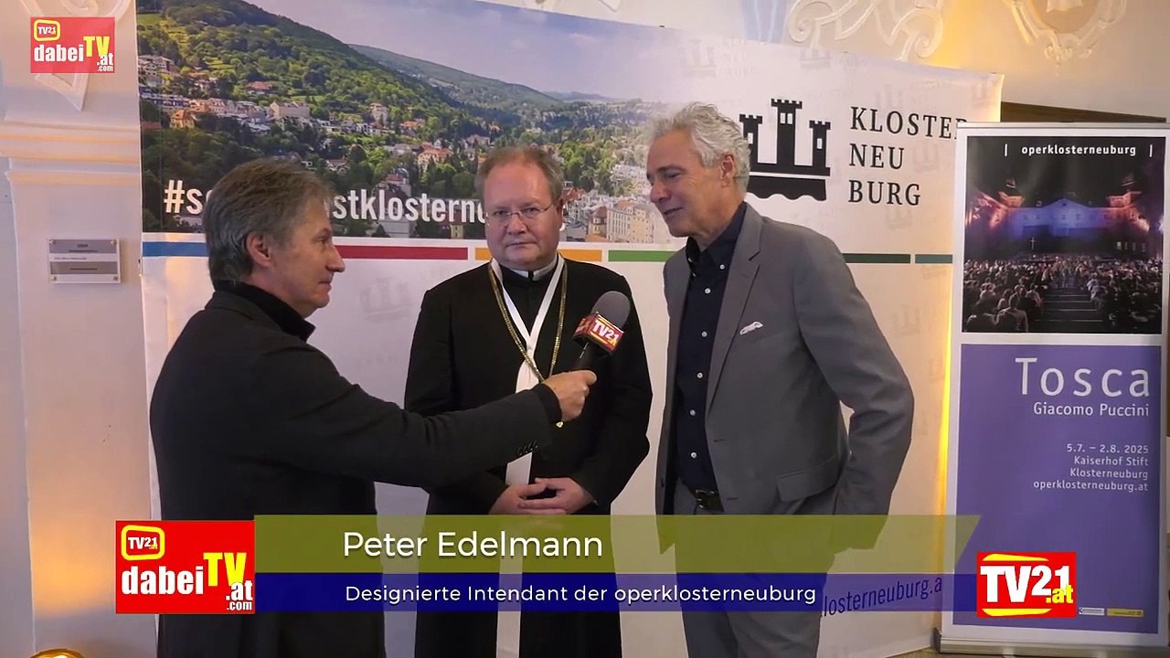 Peter Edelmann neuer Intendant der operklosterneuburg - video Dailymotion