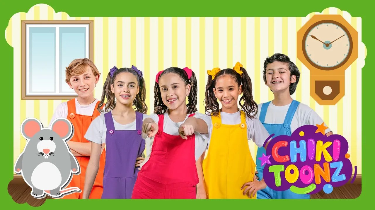 Hickory Dickory Dock - Chiki Version | Música para niños - Vídeo ...