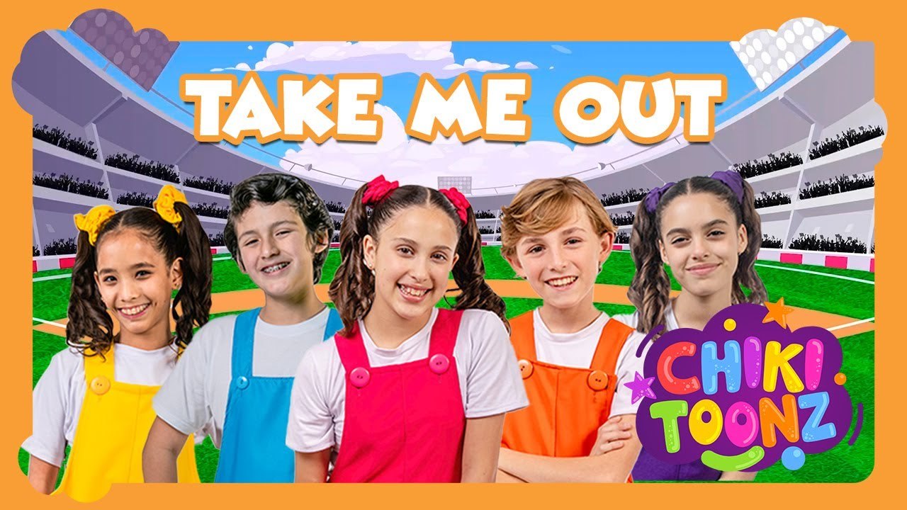 Take me Out to the Ball Game - Chiki Version | Música para niños ...