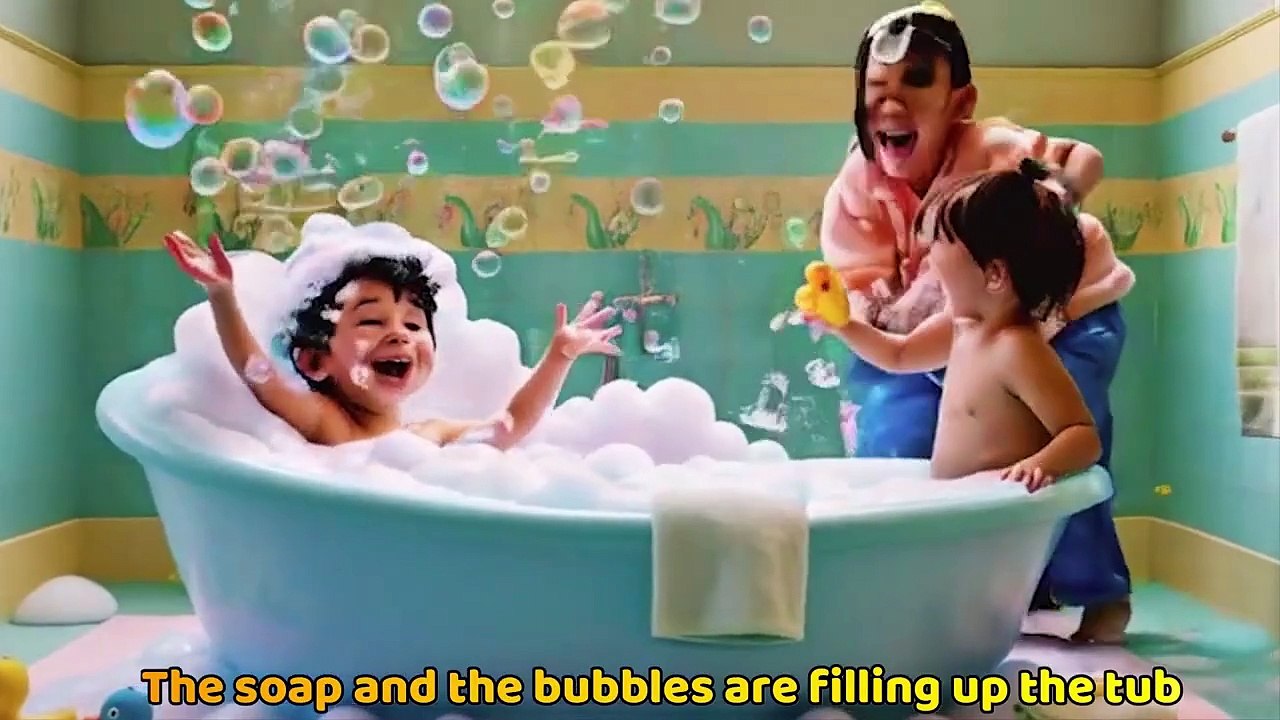 Bath Song for Kids _ Fun & Bubbly Nursery Rhymes_HD - video Dailymotion