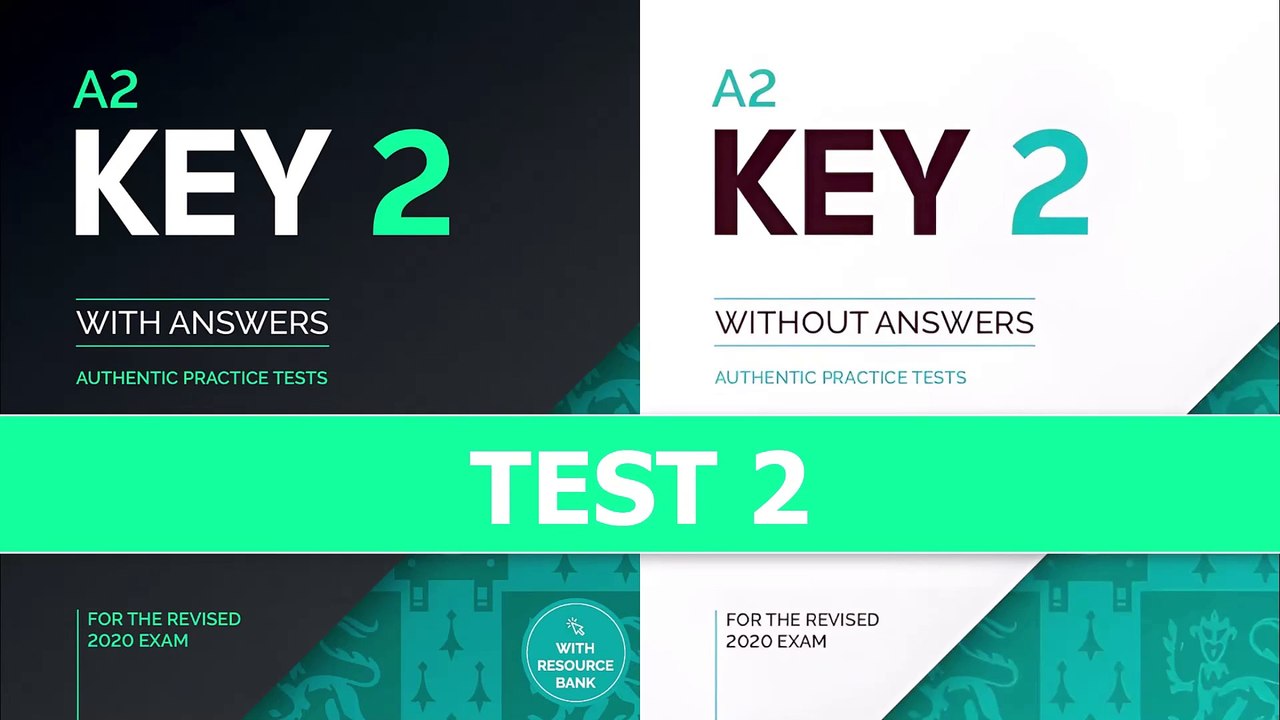 KET Listening - Cambridge A2 Key 2 Authentic Practice Test 2 - video ...
