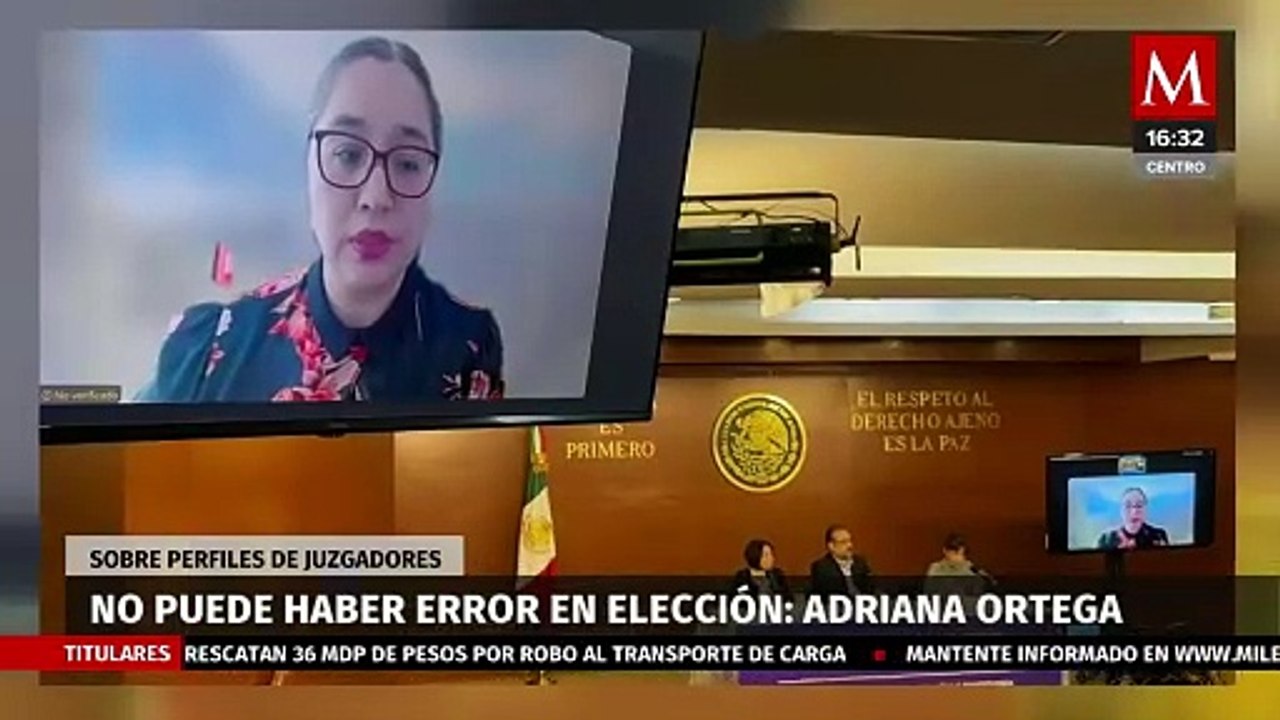 Magistrada Adriana Ortega subraya la importancia de una selección impecable de juzgadores ...