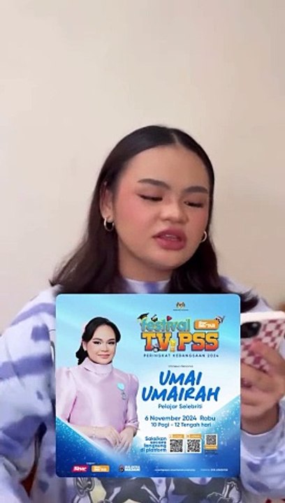 Umai Umairah promosi Festival TV PSS Sinar Bestari - Video Dailymotion