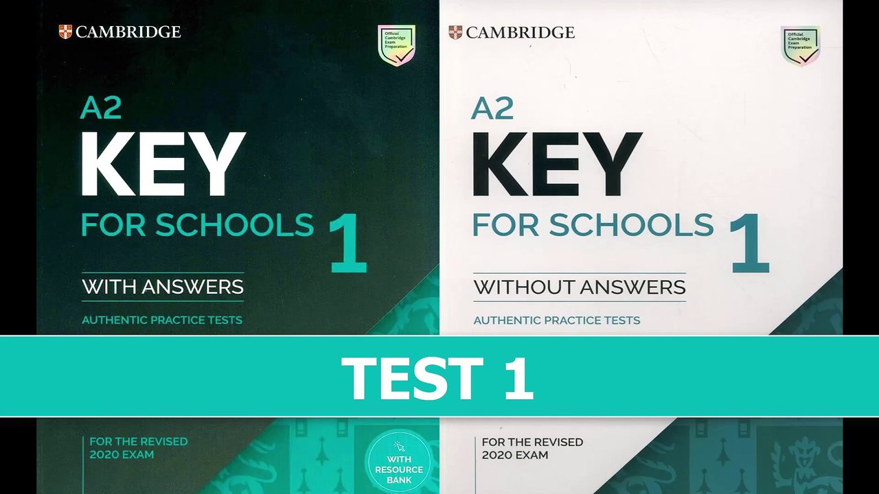 KET Listening - Cambridge A2 Key for Schools 1 Authentic Practice Test ...