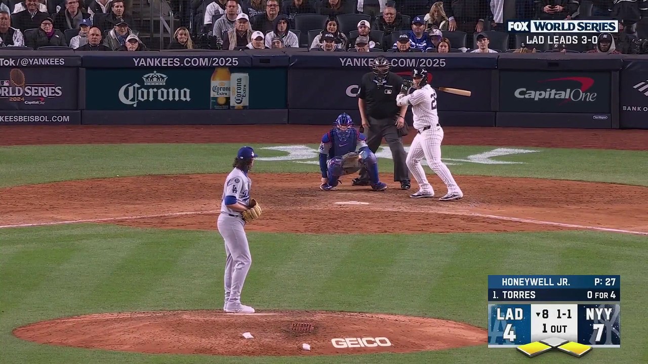 MLB: Gleyber Torres conecta jonrón en victoria de los Yankees - Vídeo Dailymotion