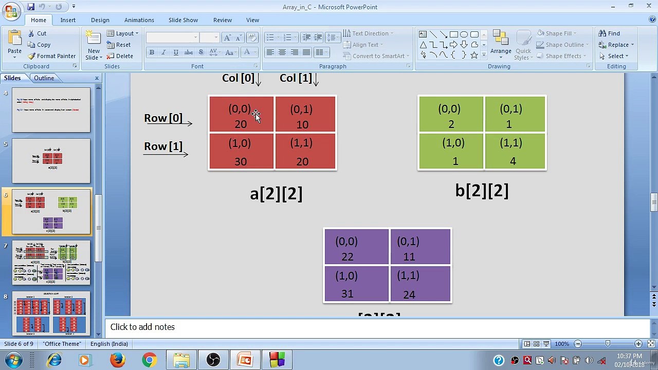 Learn Programming Technique C to Master Skills - Program of Sum of two Matrices - video Dailymotion