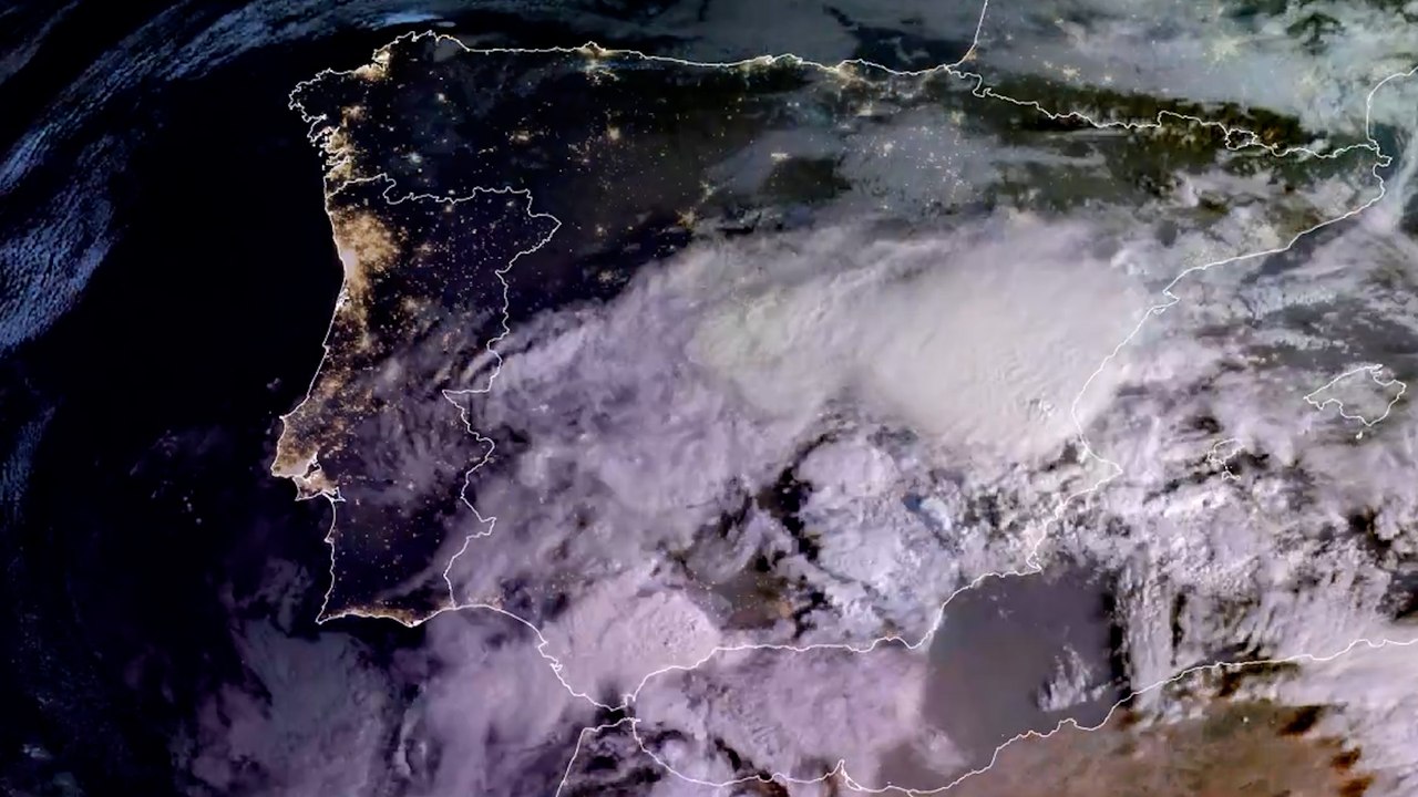 Así fue como evolucionó la DANA en apenas unas horas - Vídeo Dailymotion