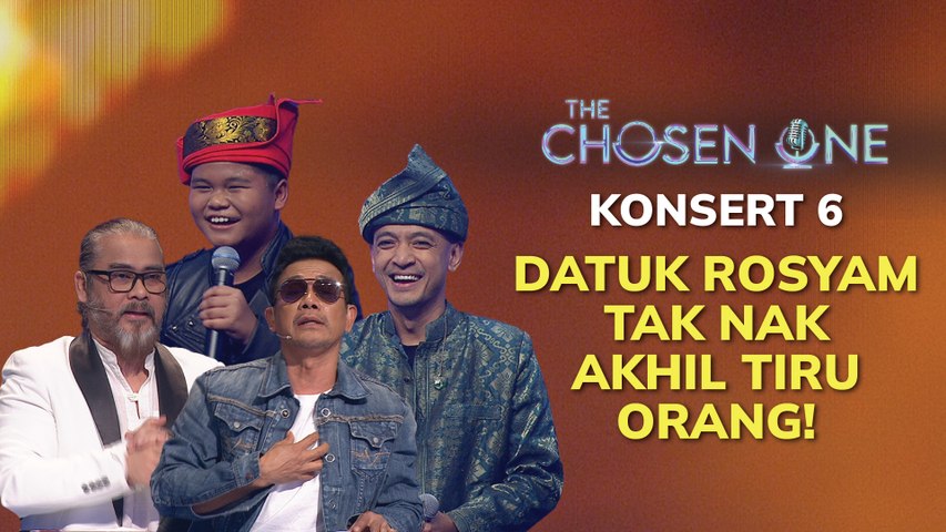 Akhil tergelak layan Datuk Rosyam tiru suara Dato’ Awie | The Chosen One Musim Ke-2 | Konsert 6 ...