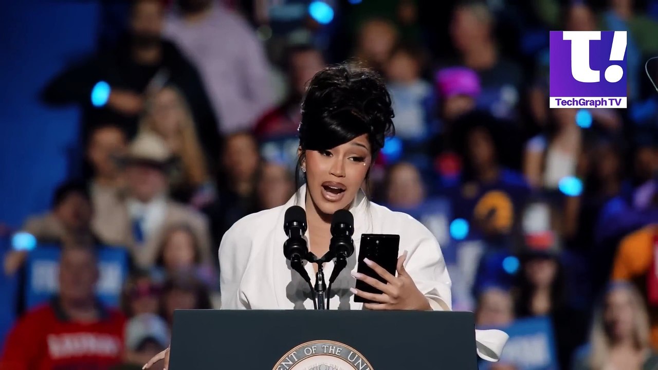 FULL SPEECH: Cardi B Addresses Kamala Harris Rally In Wisconsin - video ...