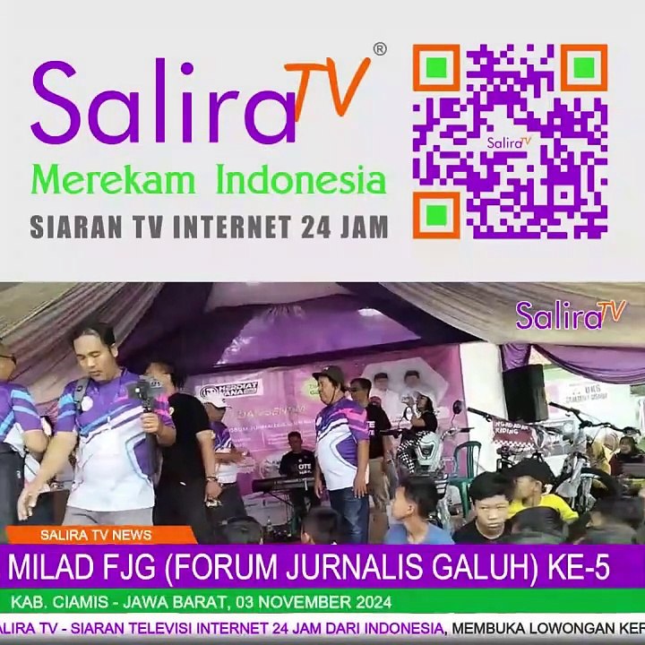 Milad FJG (Forum Jurnalis Galuh) ke-5 Dihadiri Paslon Bupati Ciamis Herdiat Yana (HY) - Video ...