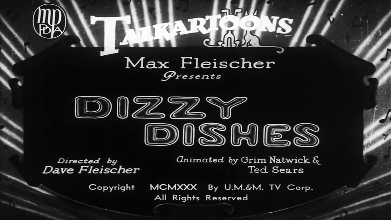 Dizzy Dishes - 1930 - Betty Boop - Vidéo Dailymotion