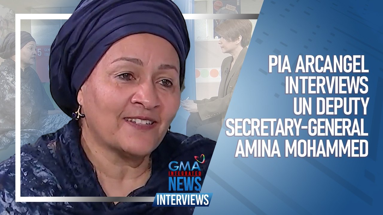 Pia Arcangel interviews UN Deputy Secretary-General Amina Mohammed ...