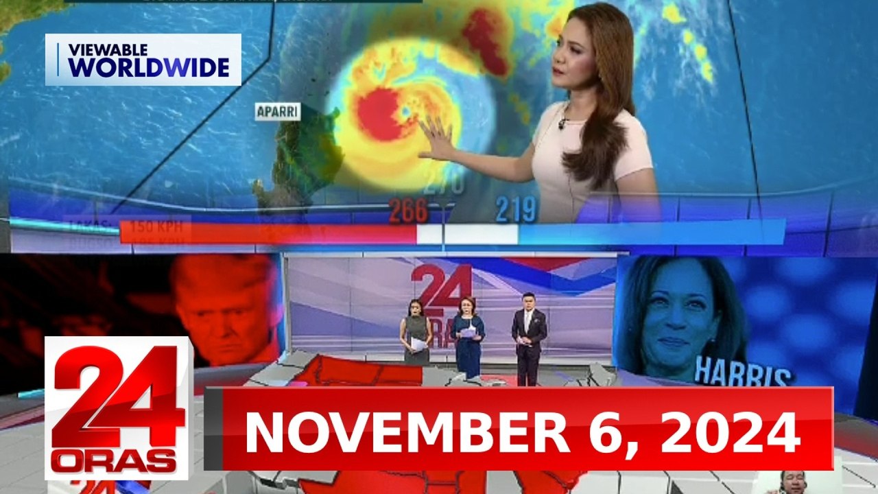 24 Oras Express November 06 2024 Hd Video Dailymotion