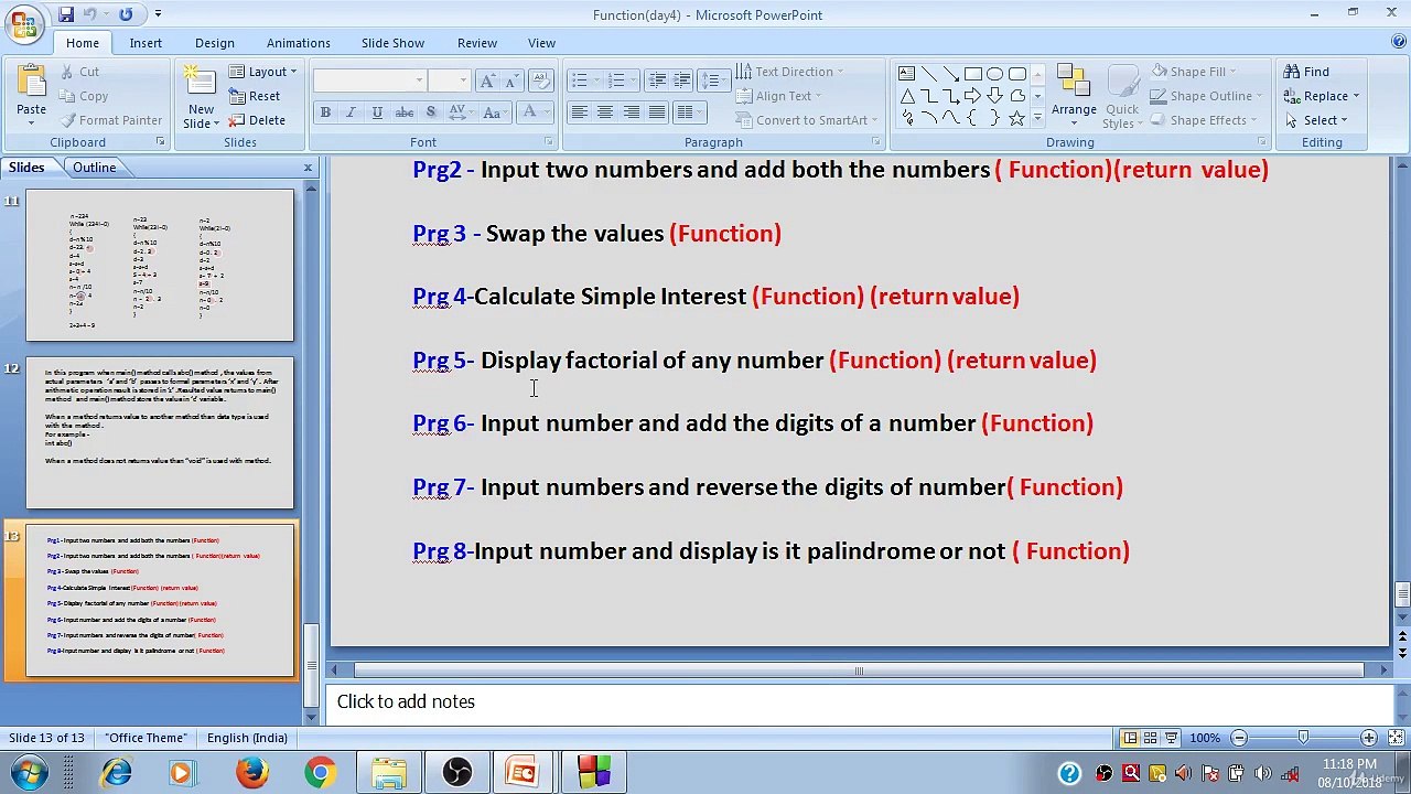 Learn Programming Technique C to Master Skills - Sixth Program of Function - video Dailymotion