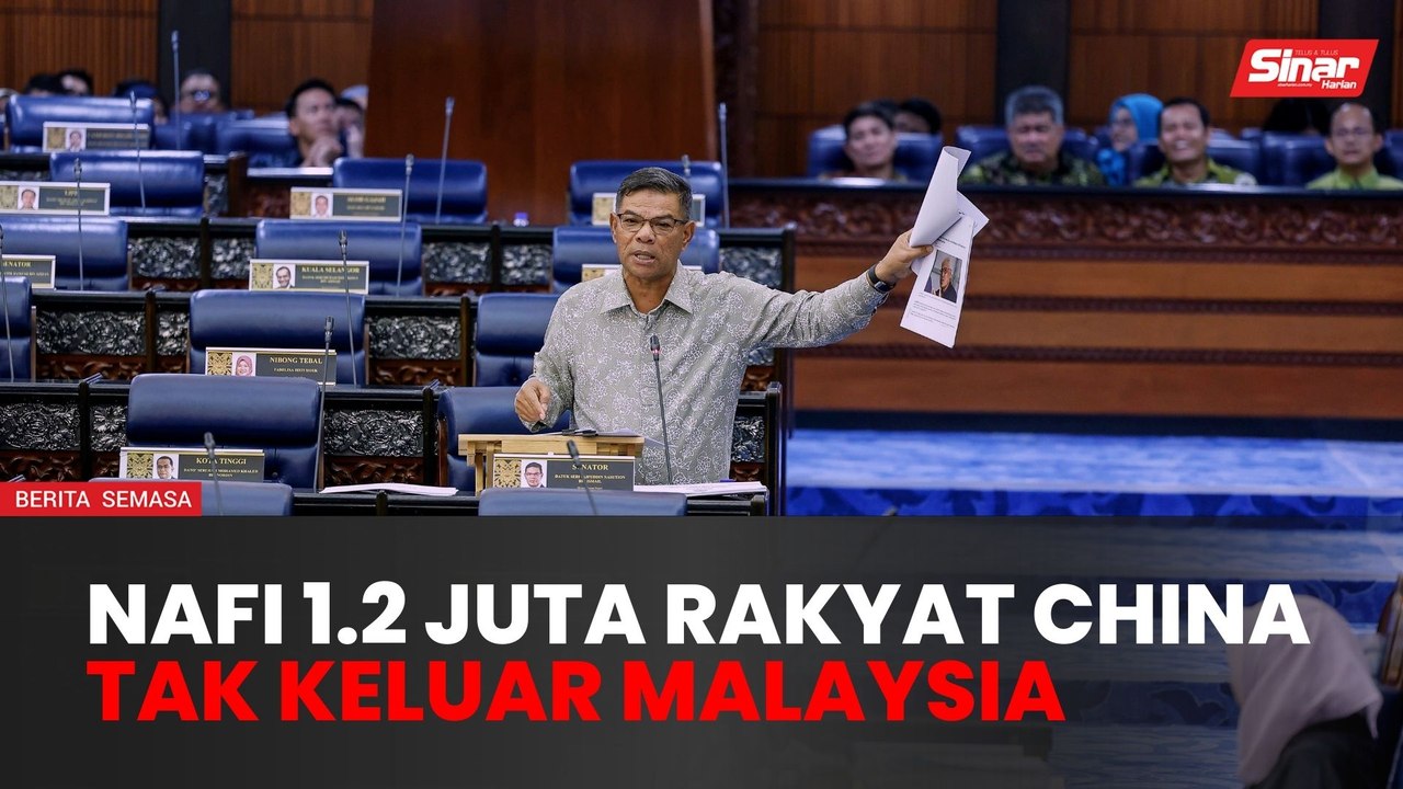 KDN nafi dakwaan 1.2 juta rakyat China tidak keluar dari Malaysia - Video Dailymotion