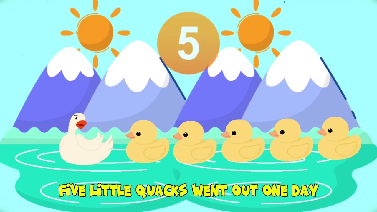 Five Little Ducks - Quack Quack Quack - video Dailymotion