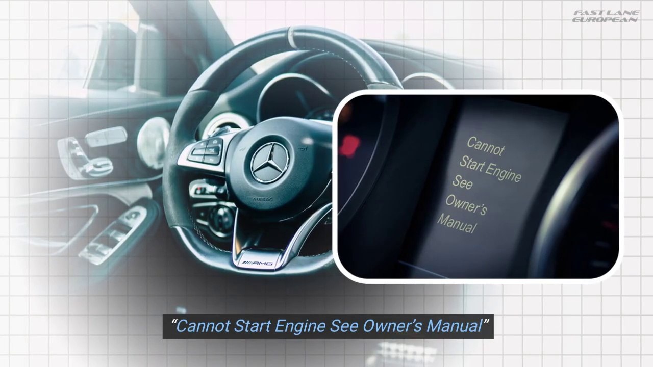 Key Steps To Take When Your Mercedes Says Cannot Start Engine See Owner ...