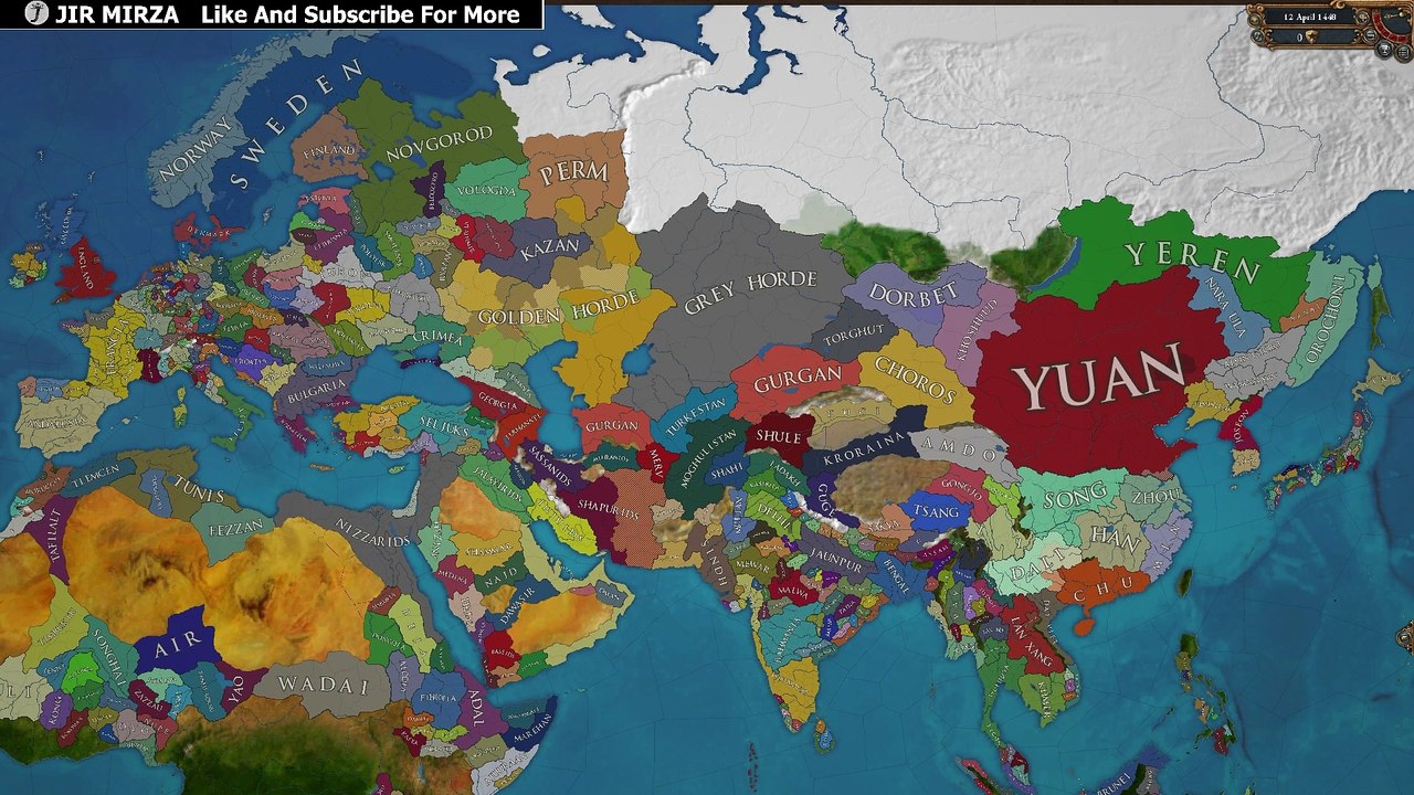 World Battle Royale - EU4 Ante Bellum Timelapse - video Dailymotion