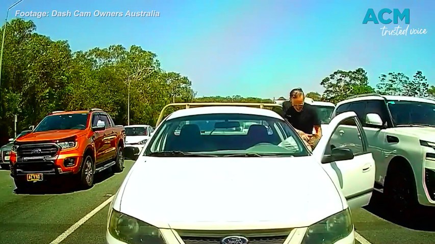 Brutal road rage brawl caught on camera in Queensland | The Canberra ...