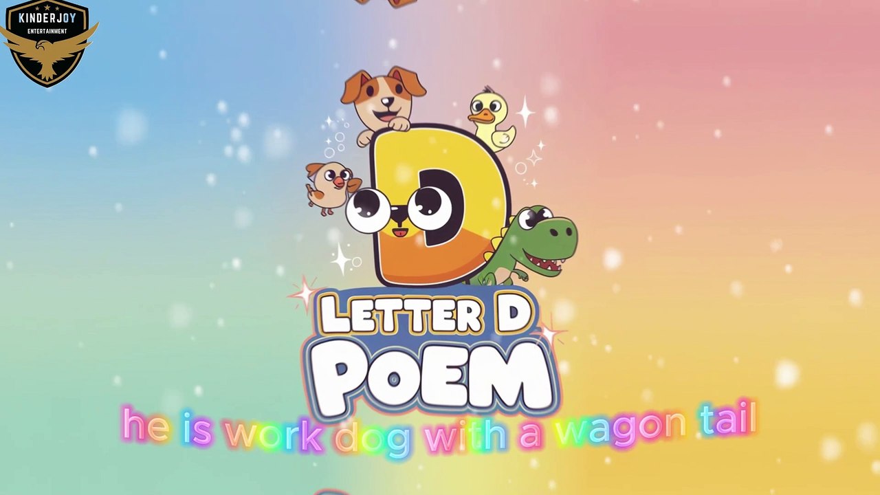 "Delightful Letter D Poem for Kids | Learn the Alphabet with Fun Rhymes ...