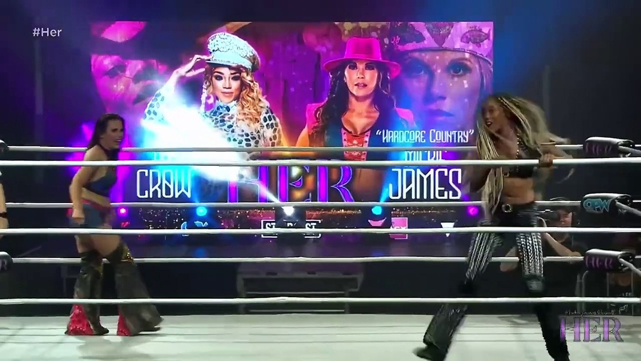 Women's Wrestling - Mickie James vs. Vix Crow (fka Alicia Fox) - video ...