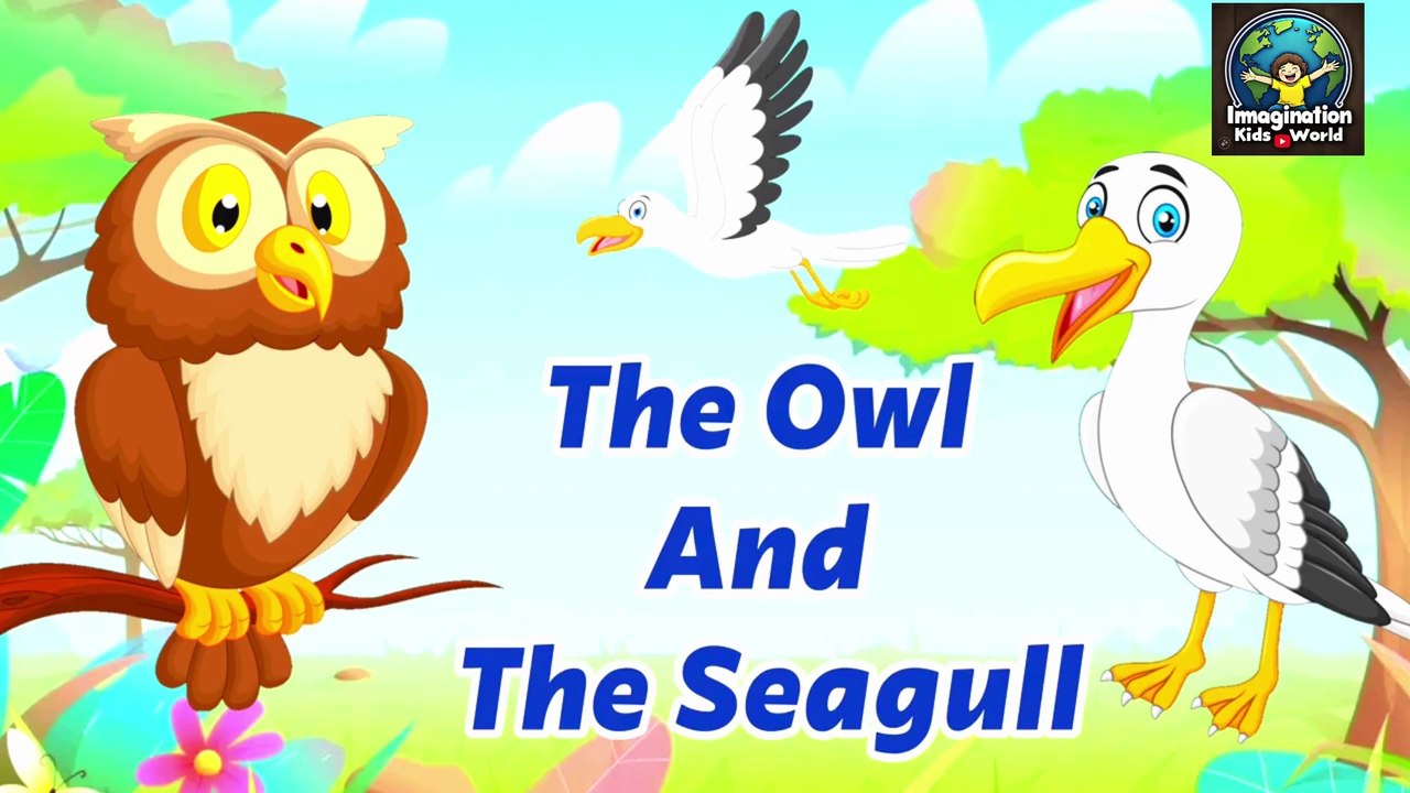 The Owl and The Seagull || Story || Story in English || Moral Story ...