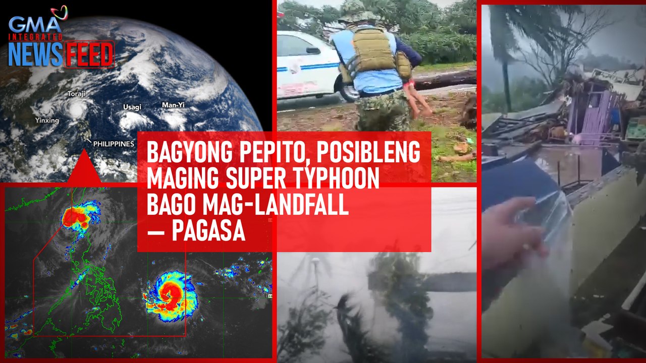 Bagyong Pepito, posibleng maging super typhoon bago mag-landfall ...