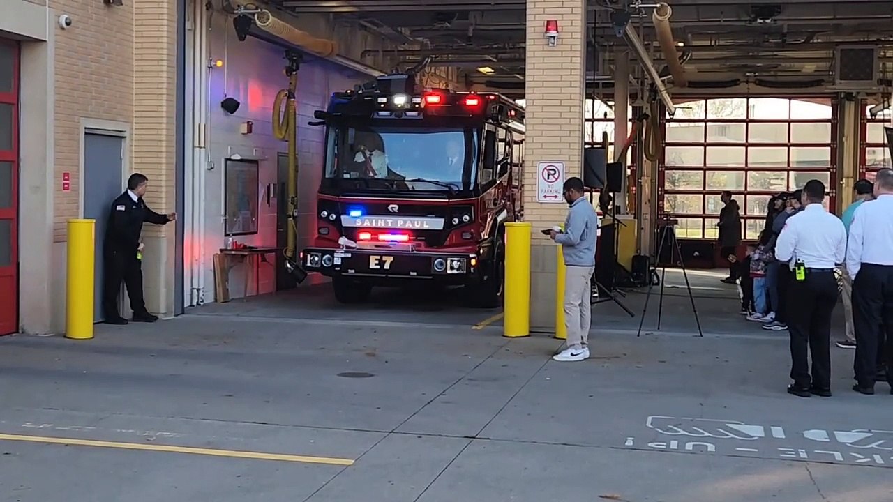 Minnesota's first all-electric fire engine is now in service in St ...