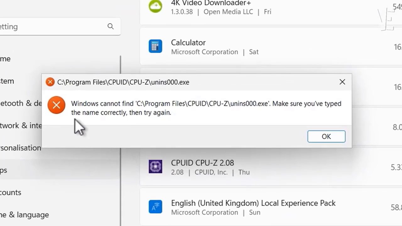 How To Fix Can't Uninstall and Solve Windows cannot find Uninstall.exe Unins000.exe - video ...