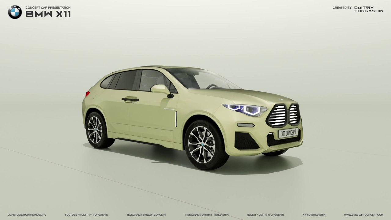 BMW X11 CONCEPT CAR NEW IMAGES - YELLOW SAND – Видео Dailymotion
