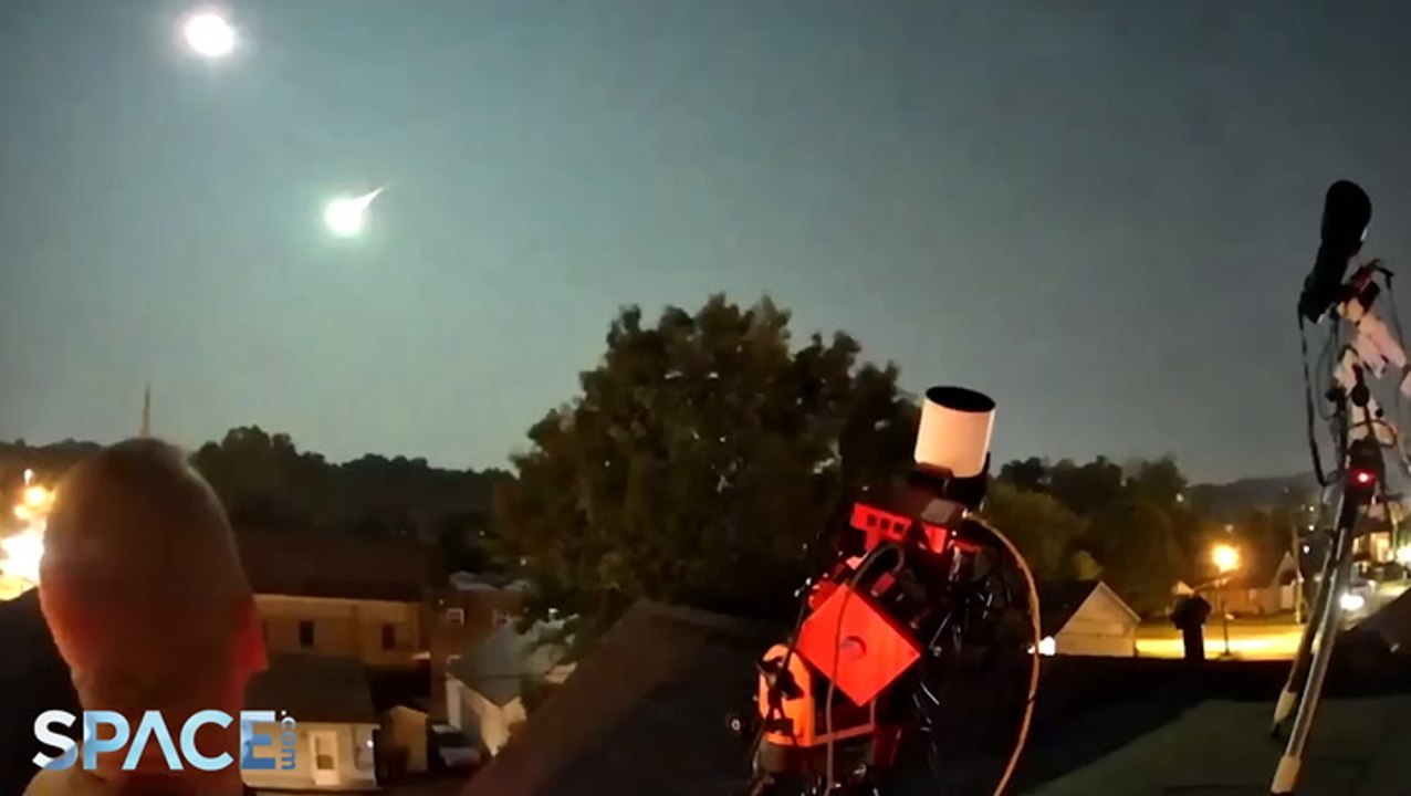 Flashy Fireball Lights Up Sky Above West Virginia And Tennessee - video ...